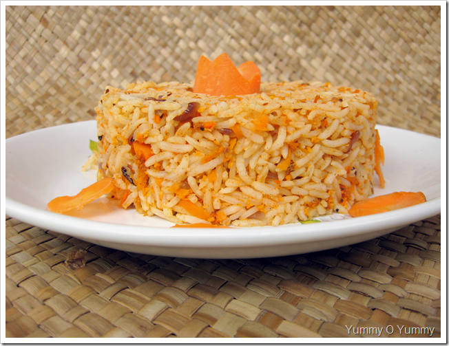 Carrot Rice | Yummy O Yummy